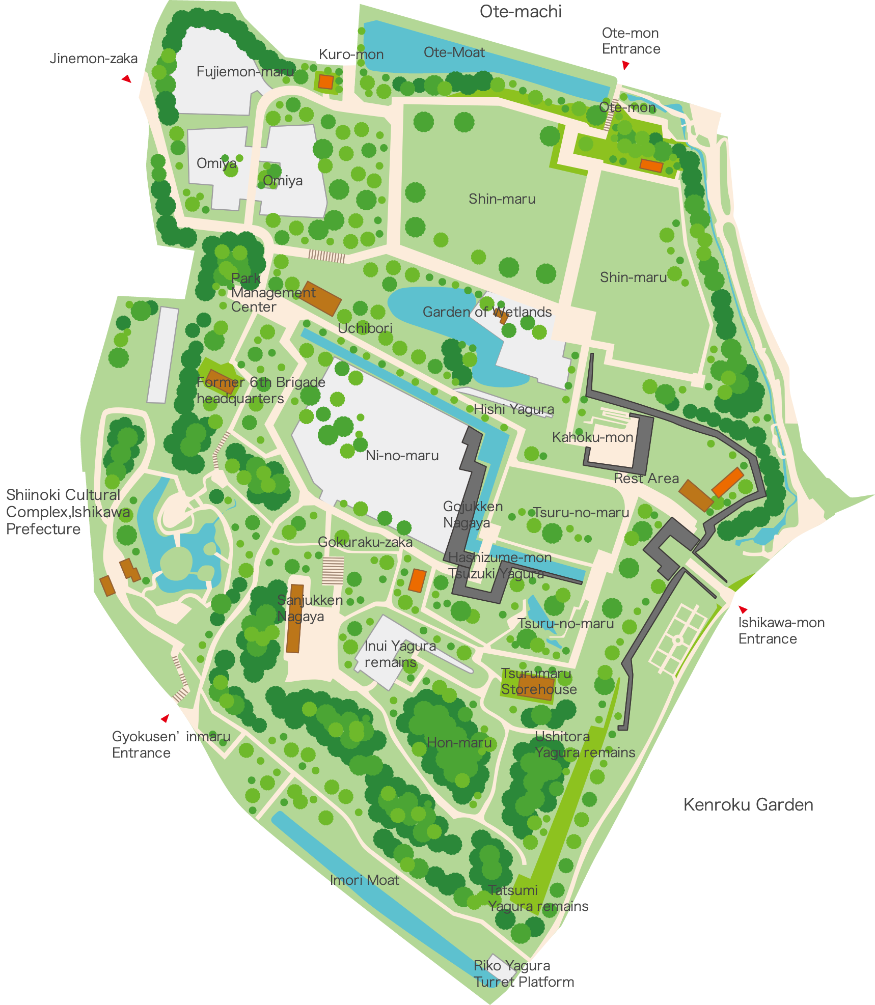 Outline of Kanazawa Castle Park | Kanazawa Castle Park